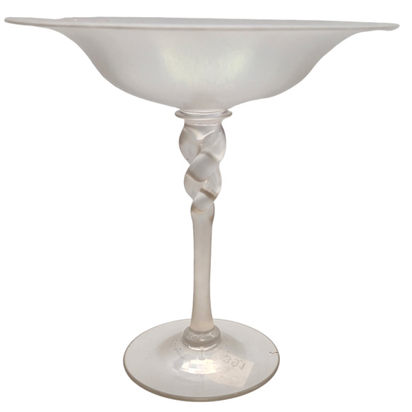 Steuben | Dining | Steuben Verre De Sole Iridized Twisted Stemmed ...